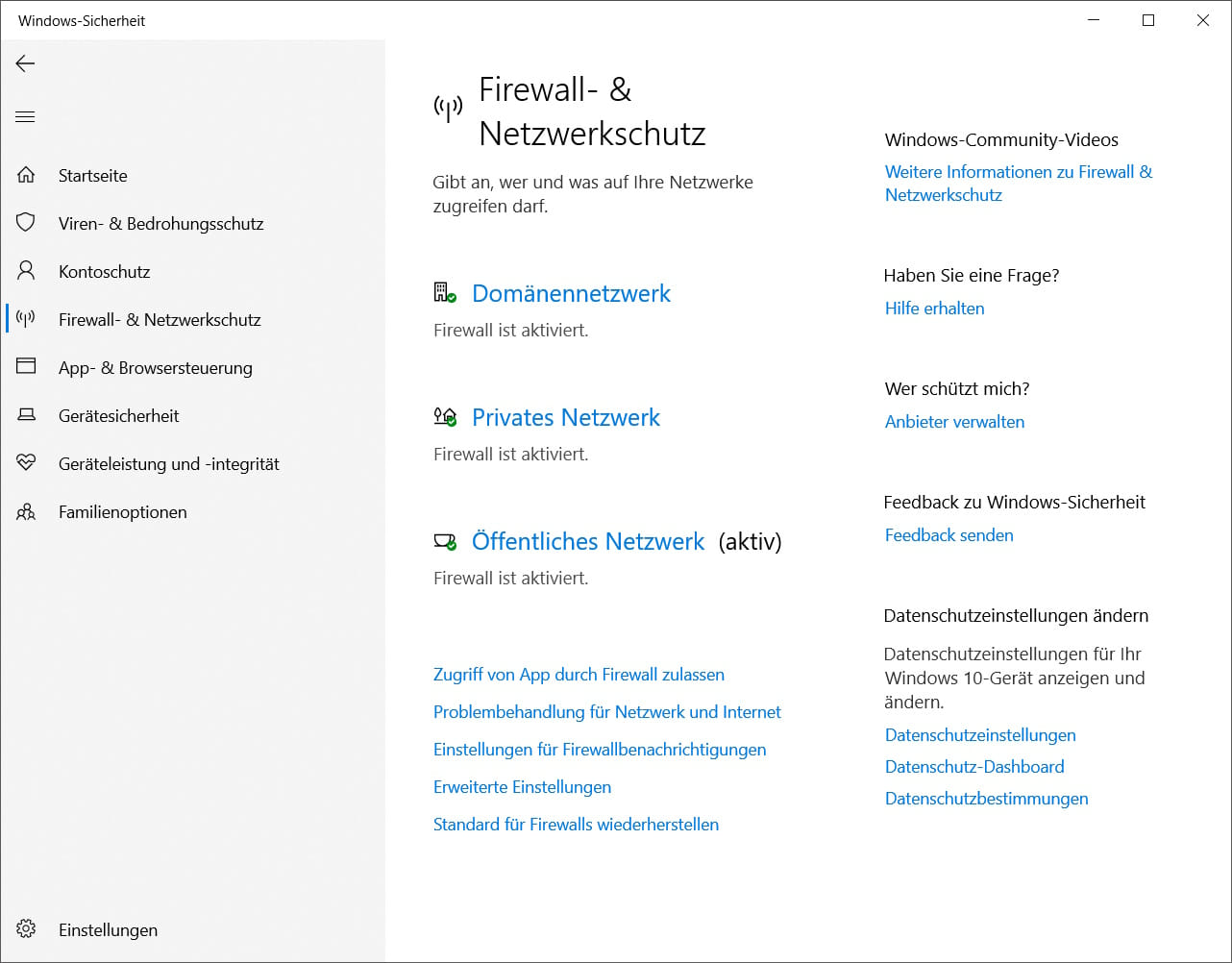 Windows Firewall: Zugriffe kontrollieren und steuern