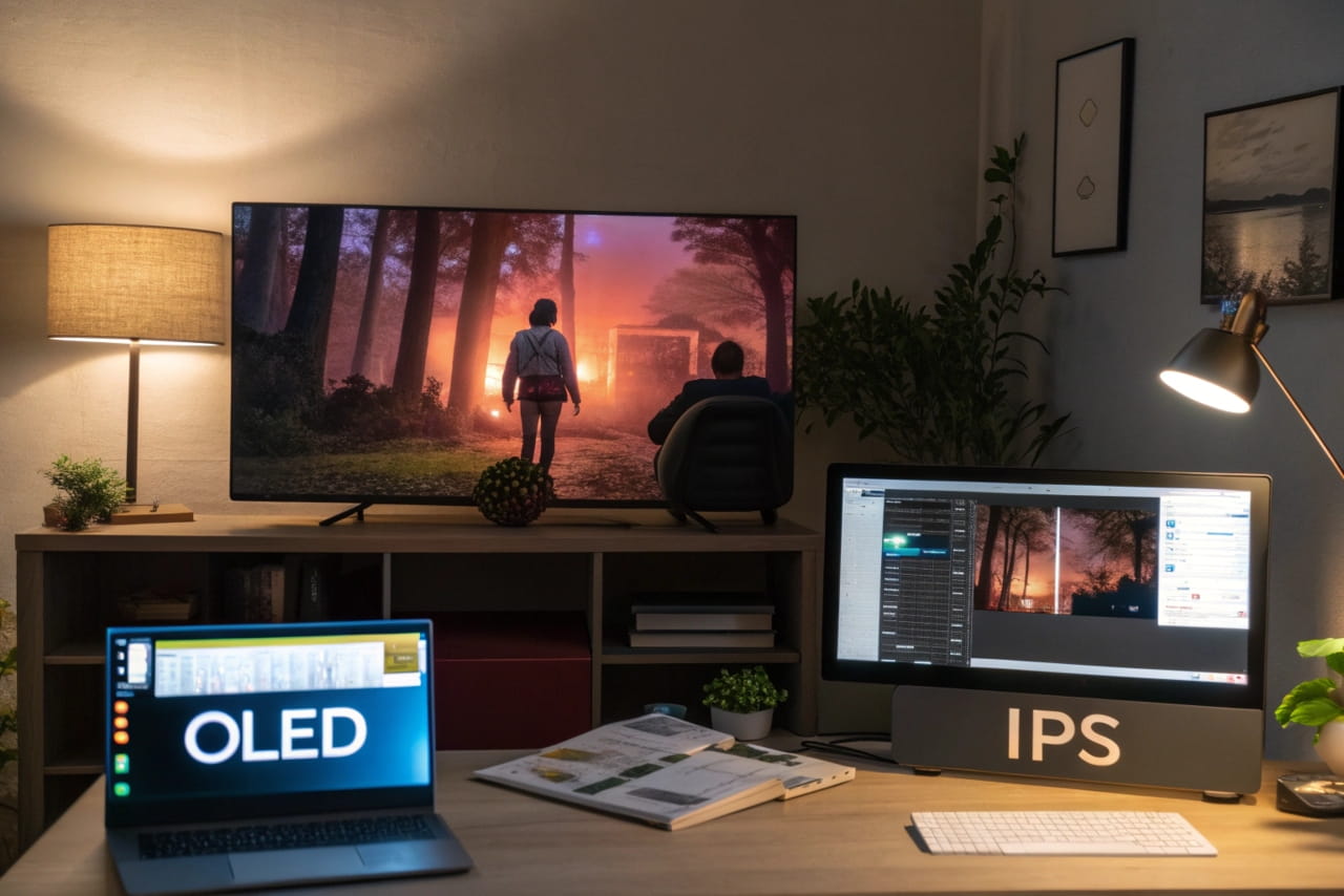 OLED vs. IPS: Die wichtigsten Unterschiede einfach erklärt
