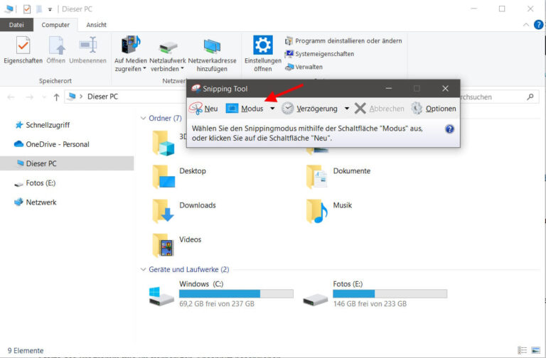 Snipping Tool: So machst du perfekte Screenshots!