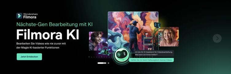 Filmora Video Editor: KI-Tools & Funktionen im Überblick