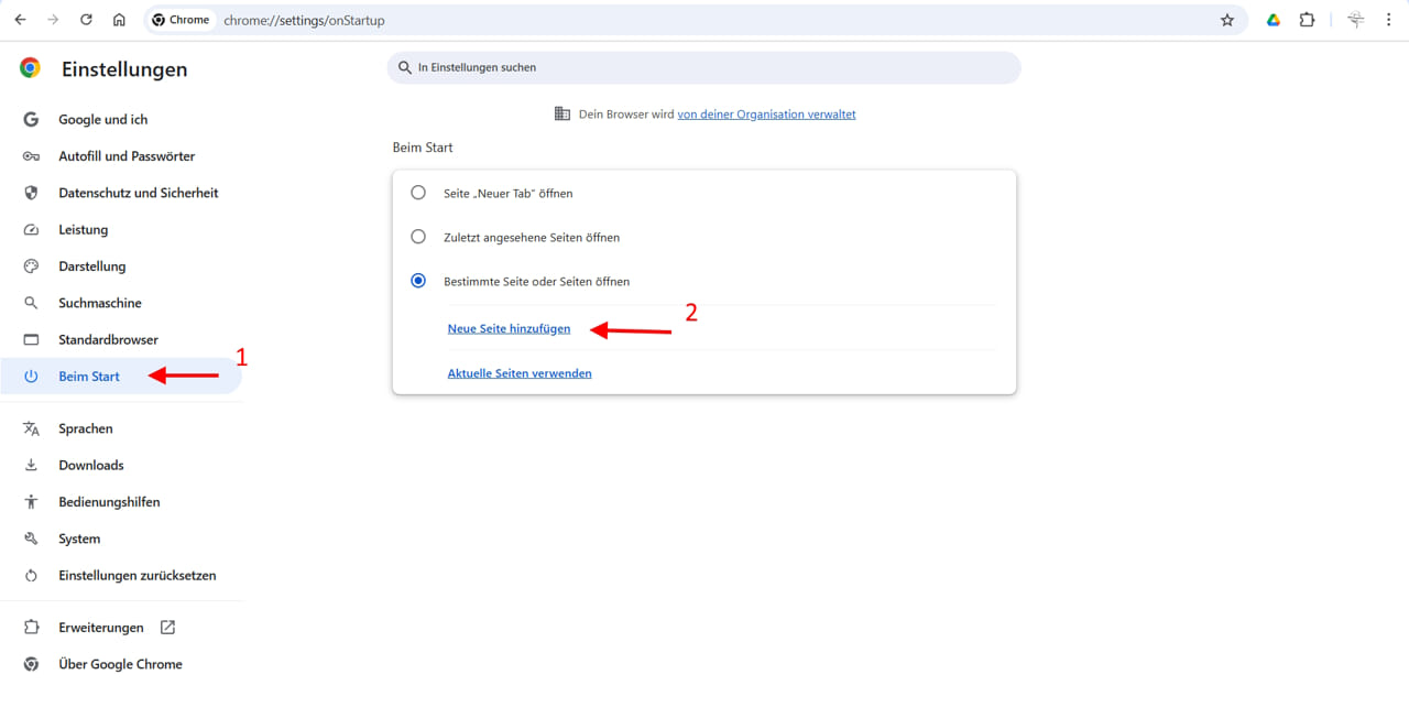Google als Startseite festlegen – so klappt es sofort