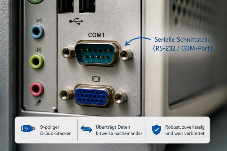 Serielle Schnittstelle: Alles, was du wissen musst
